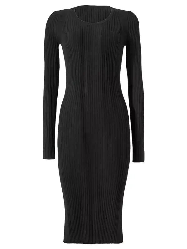 Wolford Ribbed Midi Dress - Black
