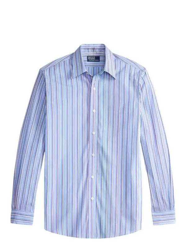 Polo Ralph Lauren Stripe-pattern Long-sleeve Shirt - Blue