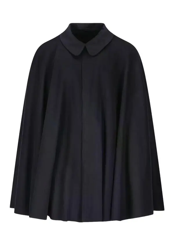 IL TABARRO Wool Cape - Blue