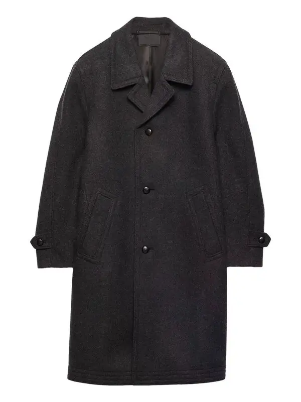 Prada Wool Coat - Grey