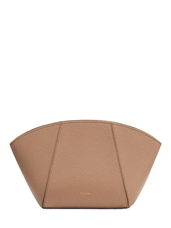 Cuyana Forma Pouch - Cappuccino