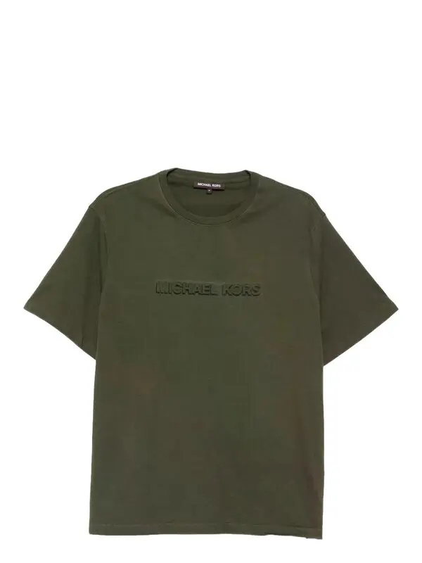 Michael Kors Logo-embossed T-shirt - Green