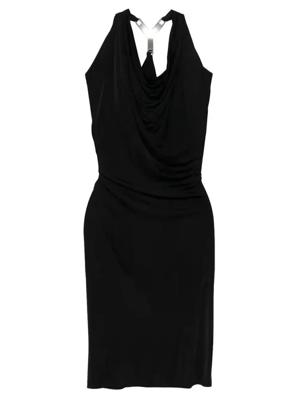 Rick Owens Draped Halterneck Dress - Black