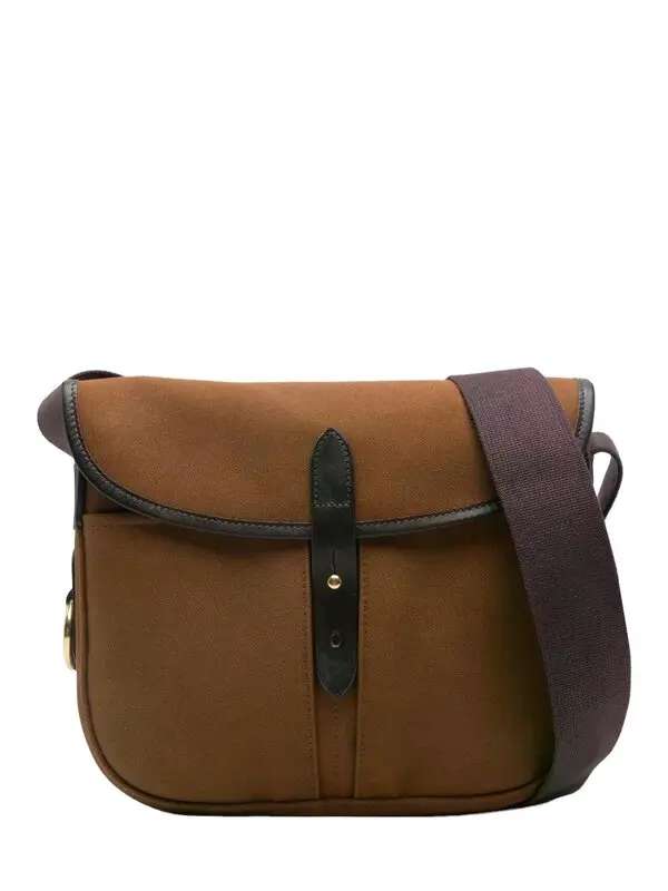 BRADY Stour Leather-trimmed Satchel - Brown