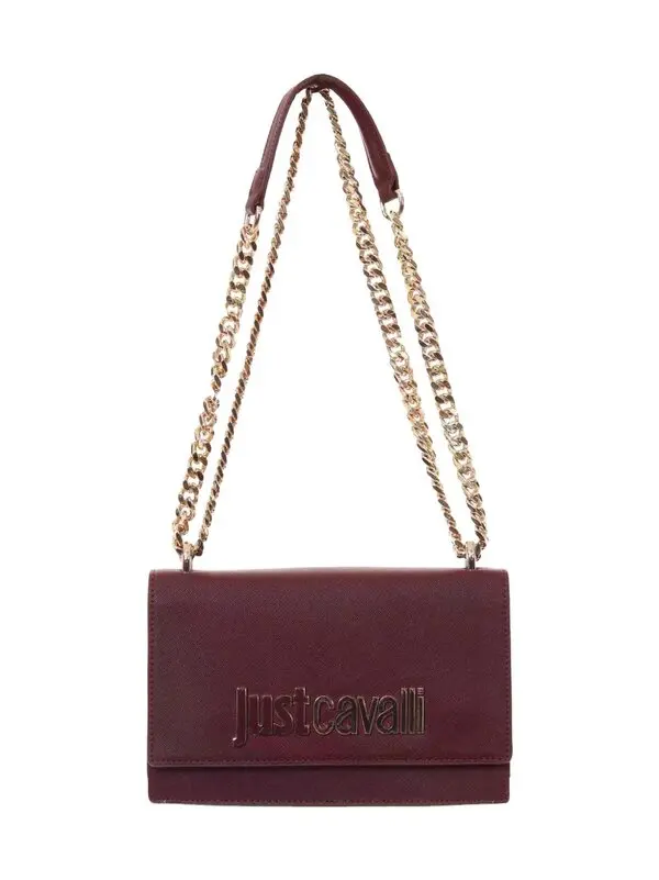 Just Cavalli Logo-lettering Crossbody Bag - Red