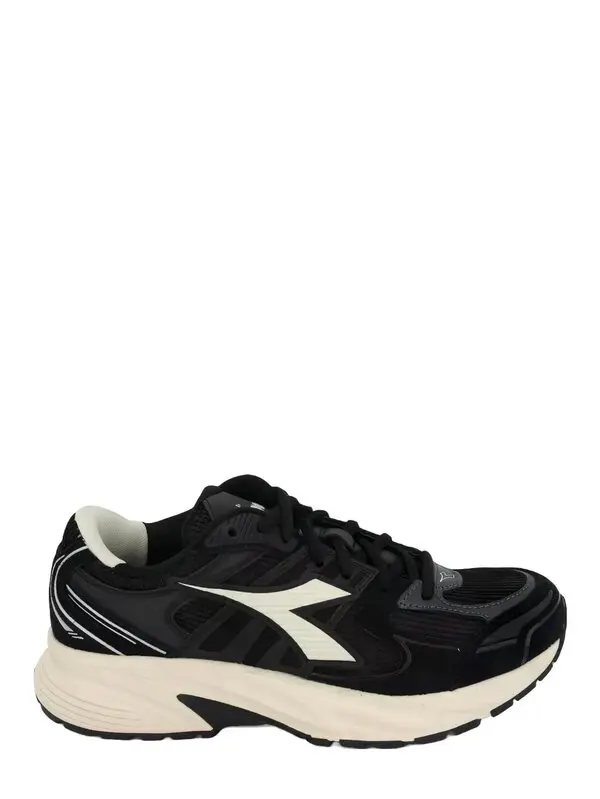 DIADORA Mesh-panel Sneakers - Black