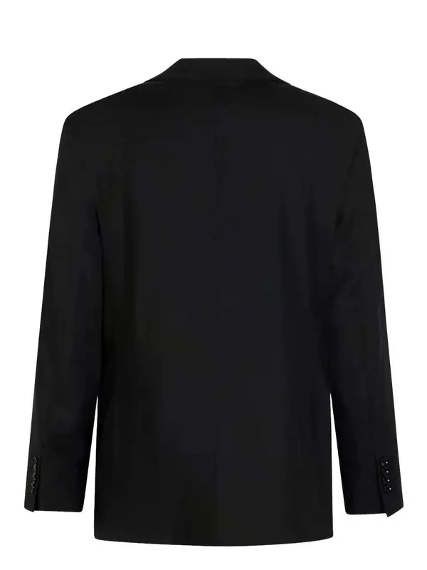 Ami Single-breasted Blazer - Black