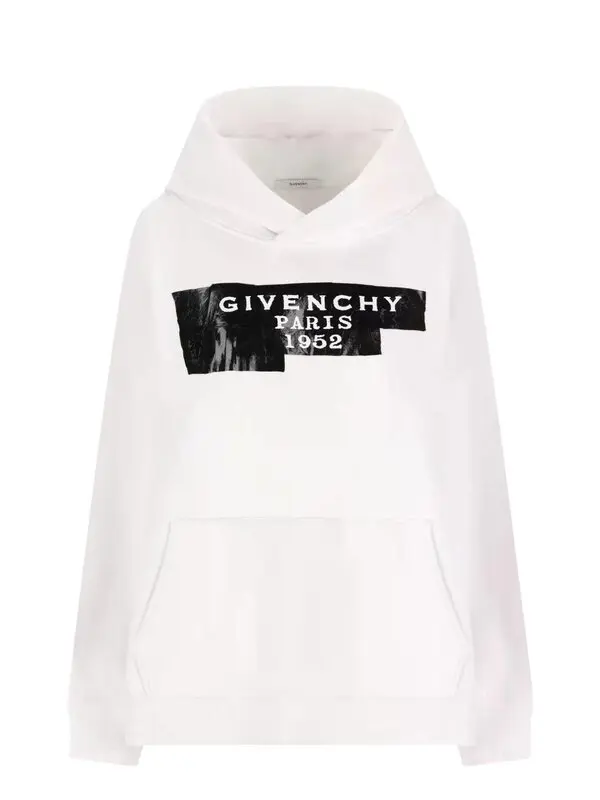 Givenchy Logo-print Hoodie - White