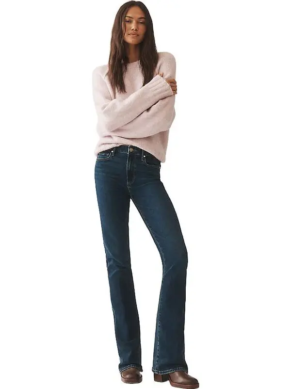 Paige Laurel Canyon High-rise Bootcut Jeans - Berlin