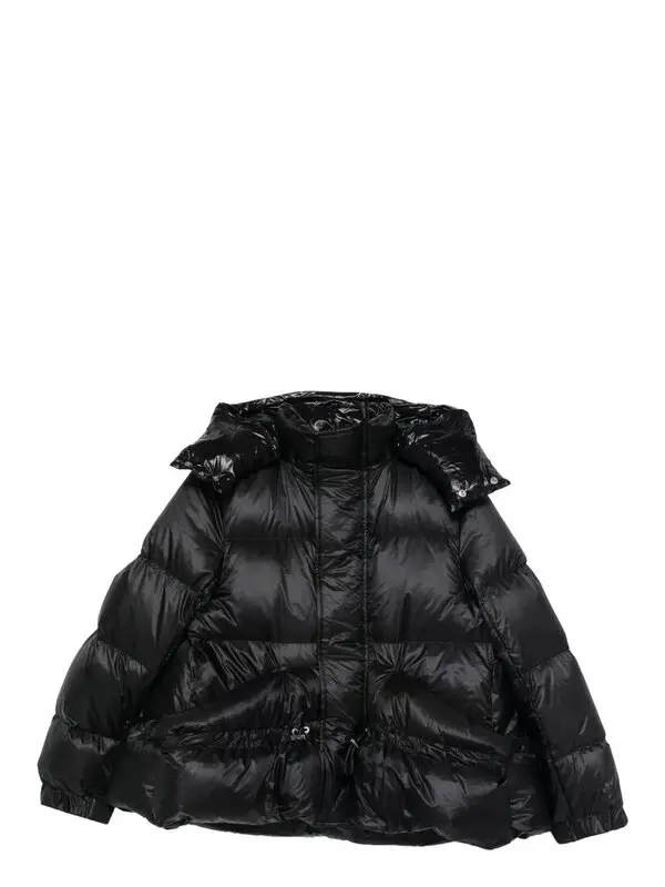 Sacai Hooded Quilted Jacket - Black