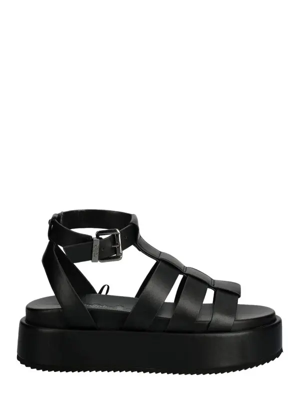 BUFFALO Noa Strappy Platform Sandals - Black