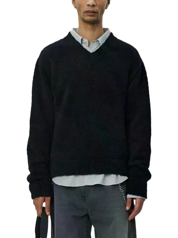 MFPEN V-neck Sweater - Black