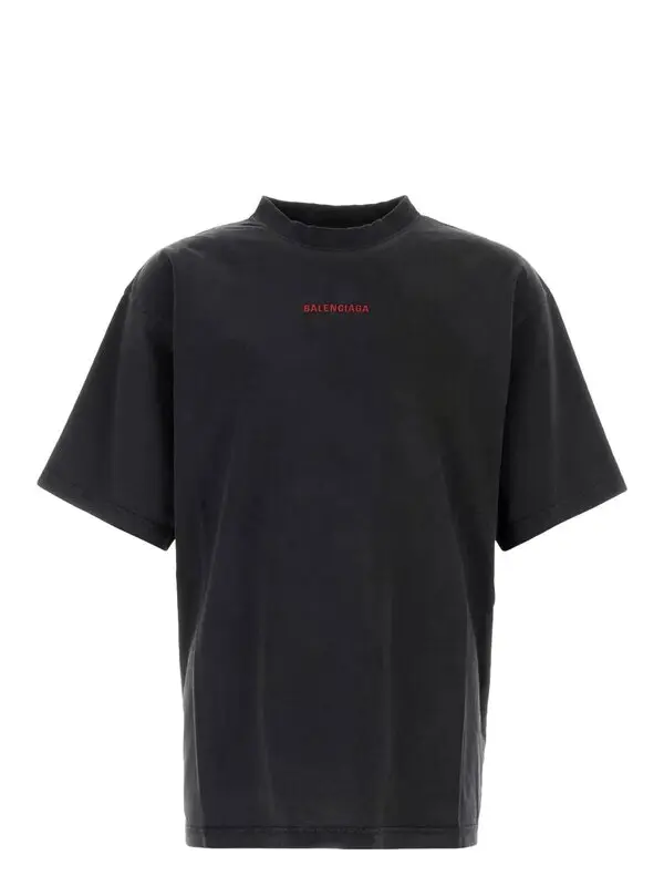 Balenciaga Cotton T-shirt - Black
