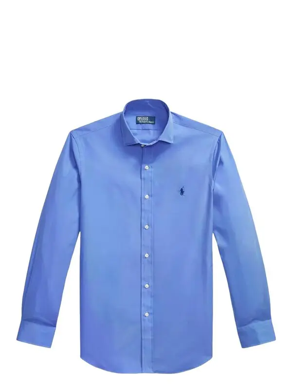 Polo Ralph Lauren Embroidered-logo Shirt - Blue
