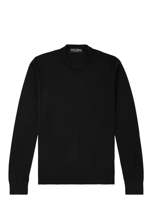 Dolce & Gabbana Cashmere Sweater - Black
