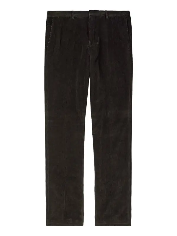Loro Piana Jarno Hamptons Straight-leg Trousers - Brown