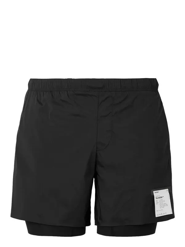 Satisfy 5" Straight-leg Techsilk™ And Justice™ Shorts - Black