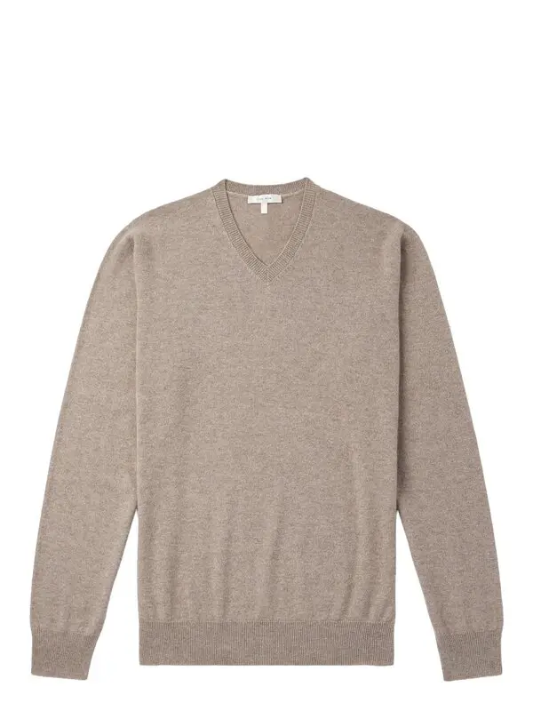 THE ROW Rod Cashmere Sweater - Neutrals