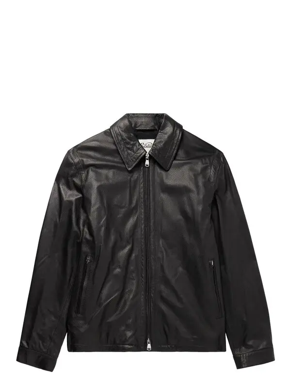 VALSTAR Duke Leather Jacket - Black