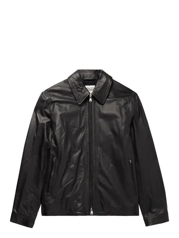 VALSTAR Duke Leather Jacket - Black