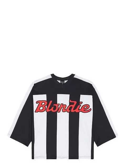 PHILCOS Blondie Stripe Jersey - Black & White