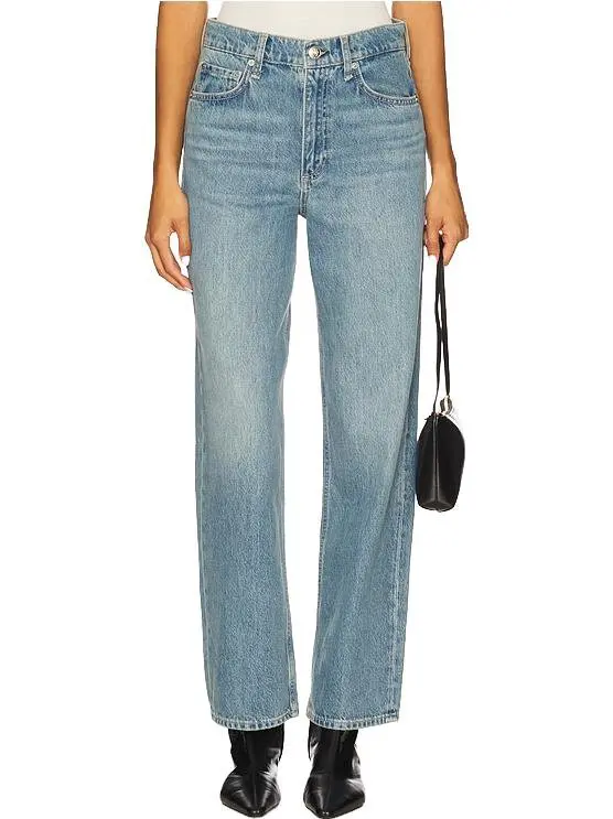Rag & Bone Shea Ankle Straight Jeans - Ithaca