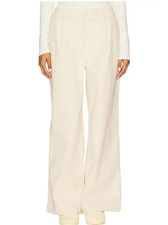 Varley Rocio Wide Leg Pant - Birch