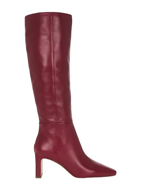 Sam Edelman Sylvia Knee High Boots - Cabernet Red