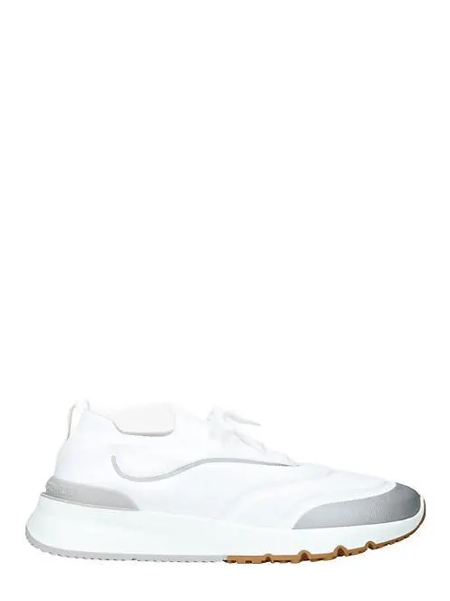 Brunello Cucinelli Knitted Trainers - White