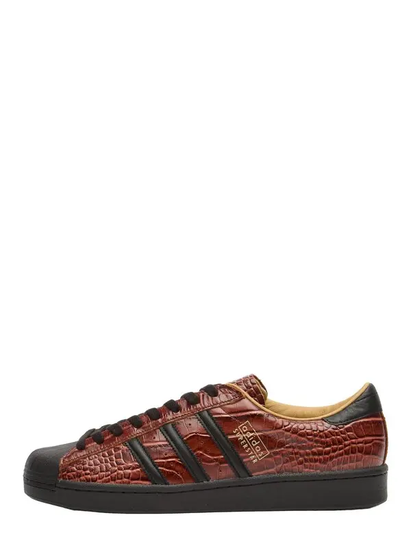 Adidas Superstar Vintage Sneaker - Fox Brown/core Black/golden Beige