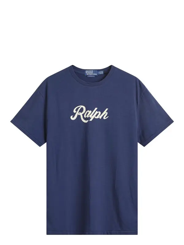 Polo Ralph Lauren Authentic Logo T-shirt - Dark Cobalt/white