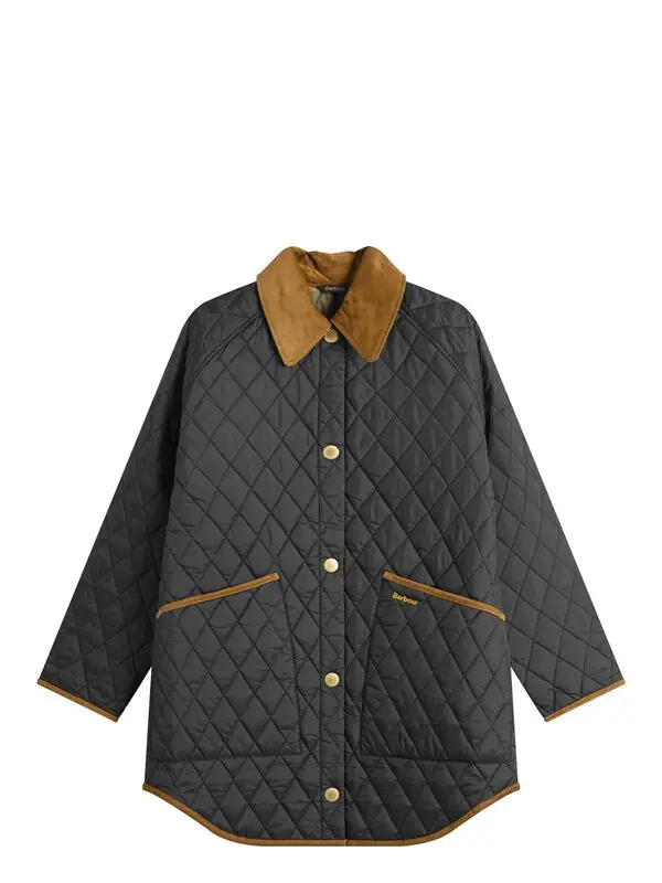 Barbour Liddesdale Quilted Jacket - Black/classic