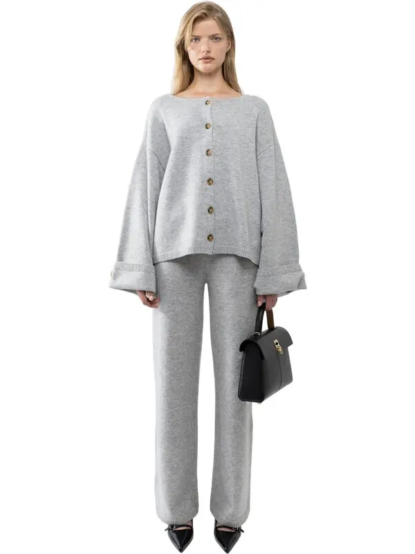 Arakii Luna Cardigan - Light Grey