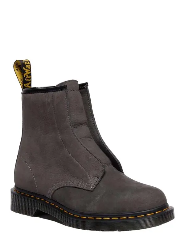 Dr. Martens 1460 Laceless Ankle Boots - Gray
