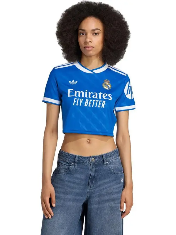 Adidas Real Madrid 25/26 Third Jersey - Blue Bird