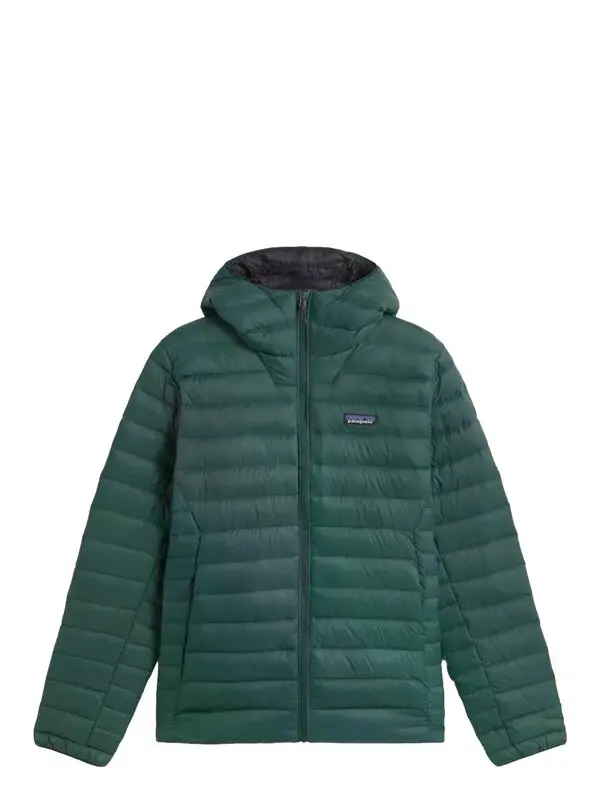 Patagonia Hooded Down Jacket - Green