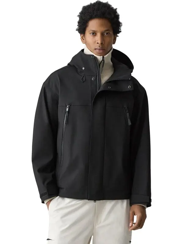 Theory Hooded Jacket - Black