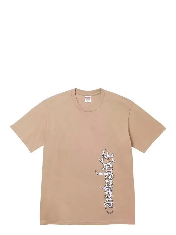 Supreme Graphic-print T-shirt - Brown