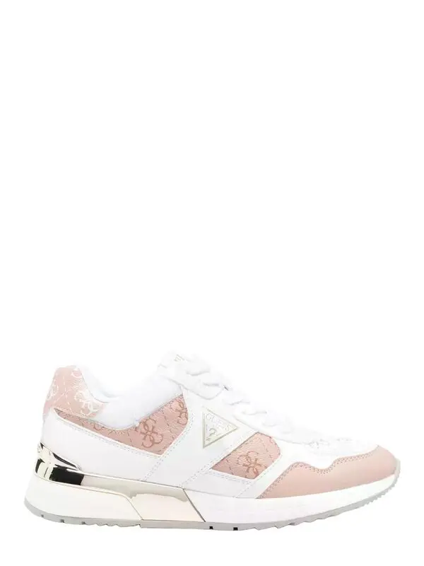Guess Kynneth Logo-detail Platform Sneakers - Pink
