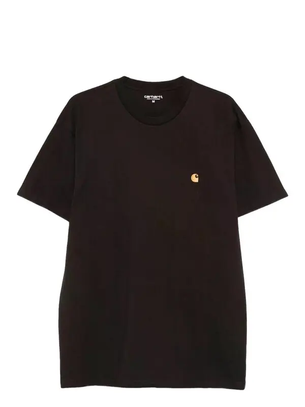 Carhartt Work In Progress Chase Logo-embroidered T-shirt - Brown