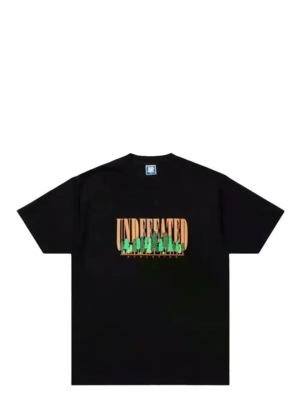 UNDEFEATED Tree-print T-shirt - Black