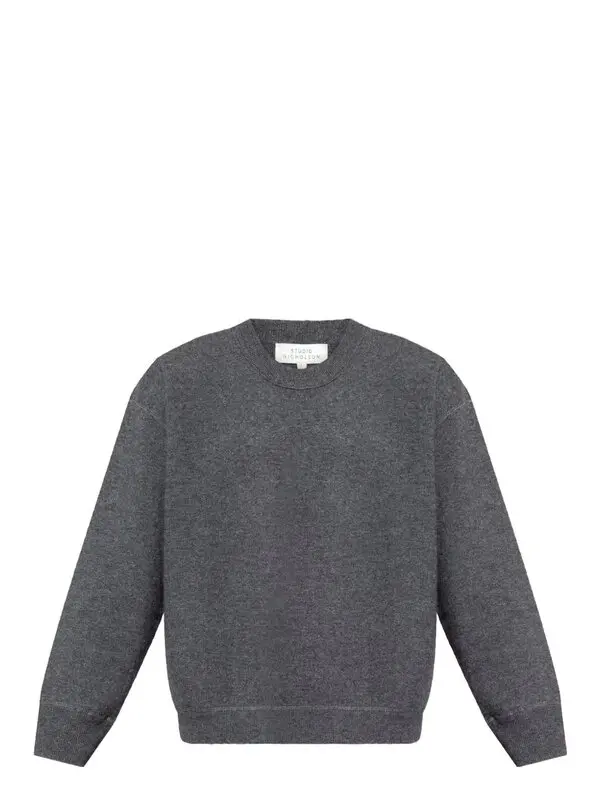 Studio Nicholson Round-neck Wool Sweater - Grey