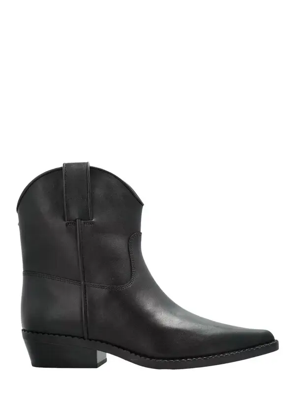 Michael Kors 40mm Leather Boots - Black