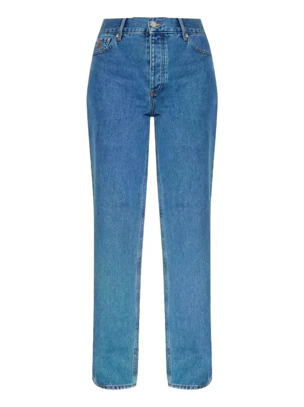 BY MALENE BIRGER Five-pocket Straight Leg Jeans - Blue