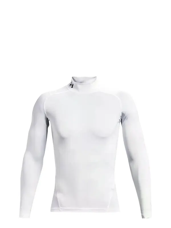 Under Armour Long-sleeve Mock-neck Top - White