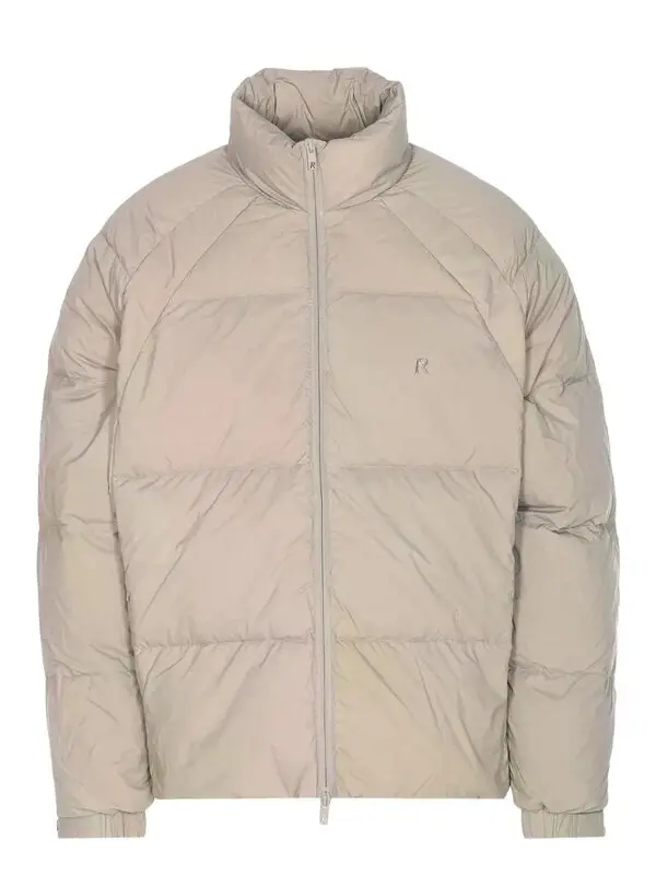REPRESENT Quilted Puffer Coat - Neutrals
