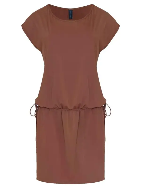 LYGIA & NANNY Shiva Short-sleeve Dress - Brown