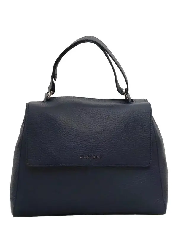 ORTIGNI Sveva Flap Top Bag - Blue