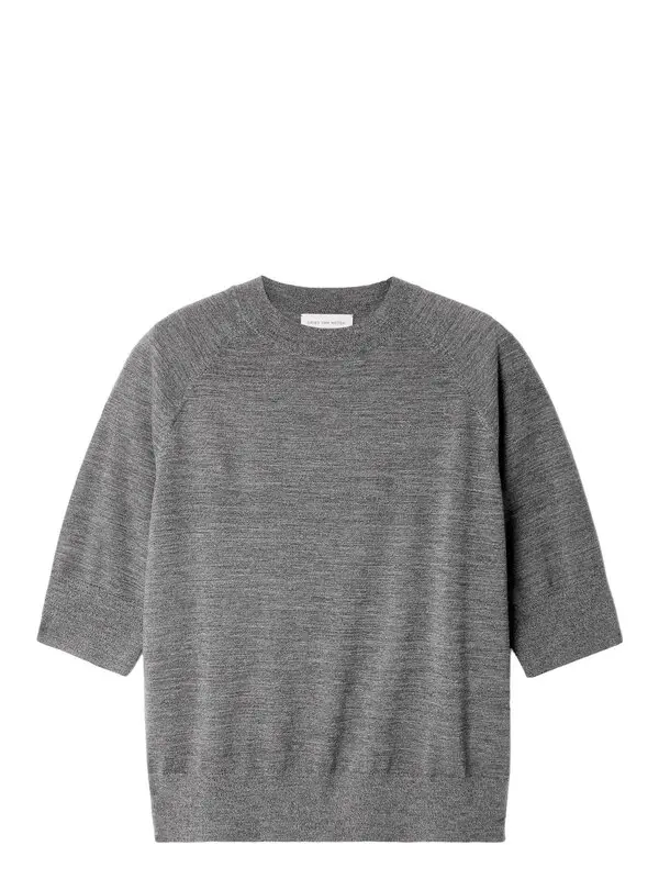 Dries Van Noten Wool Sweater - Gray