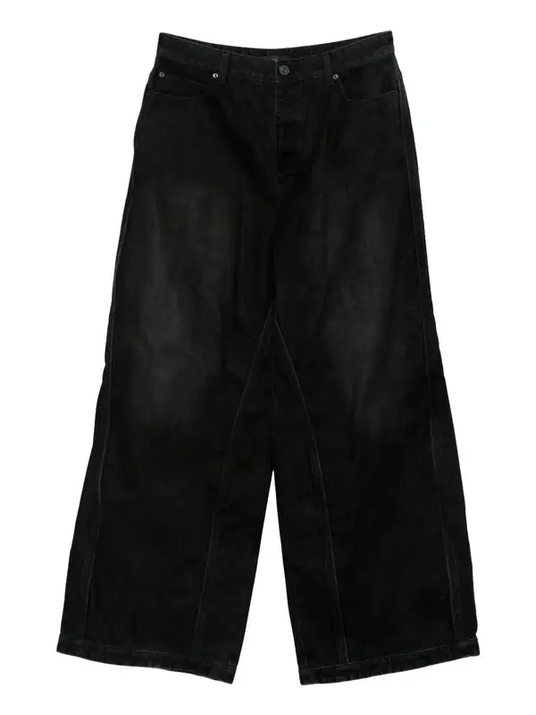 JUUN.J Split-seam Jeans - Black